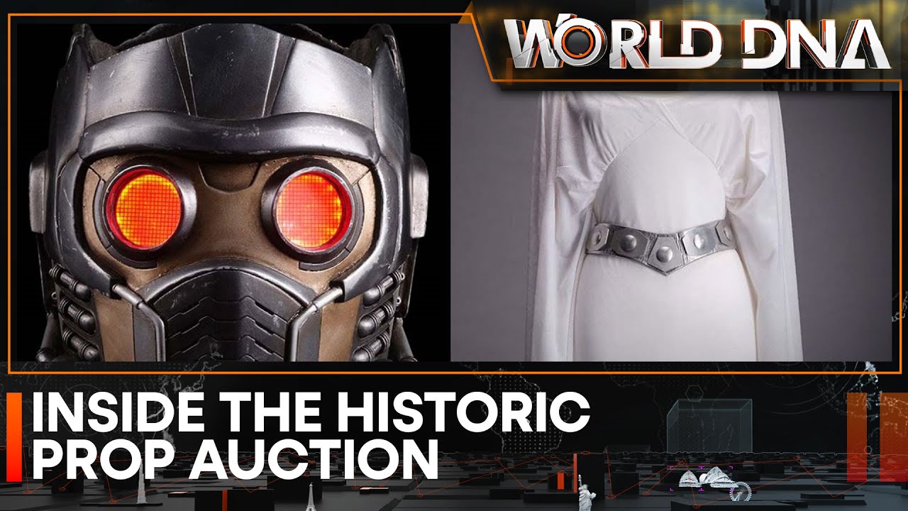 Authentic props and Hollywood costumes from iconic movies go under the ...