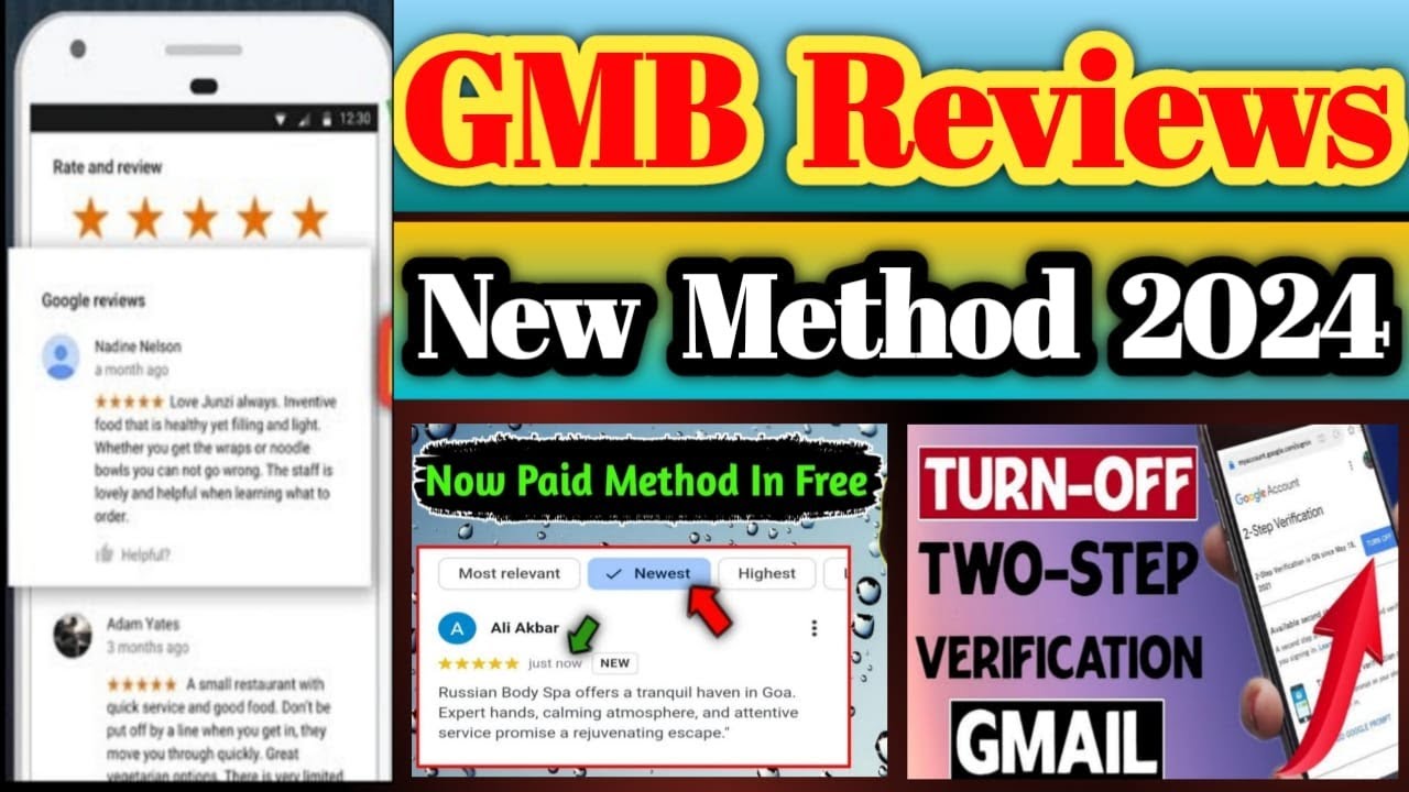 GMB listings review method 2024 full working | gmb new reviews method ...