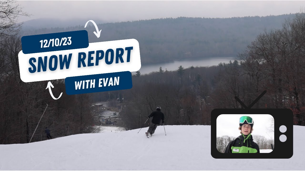 Sunday, December 10th Snow Report - YouTube