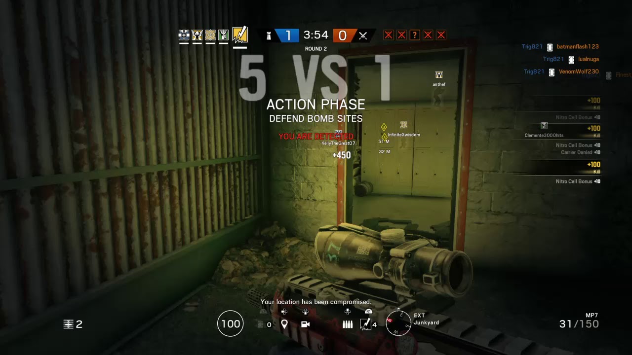 Club House Nitro Cell Spawn Kill Ace - YouTube