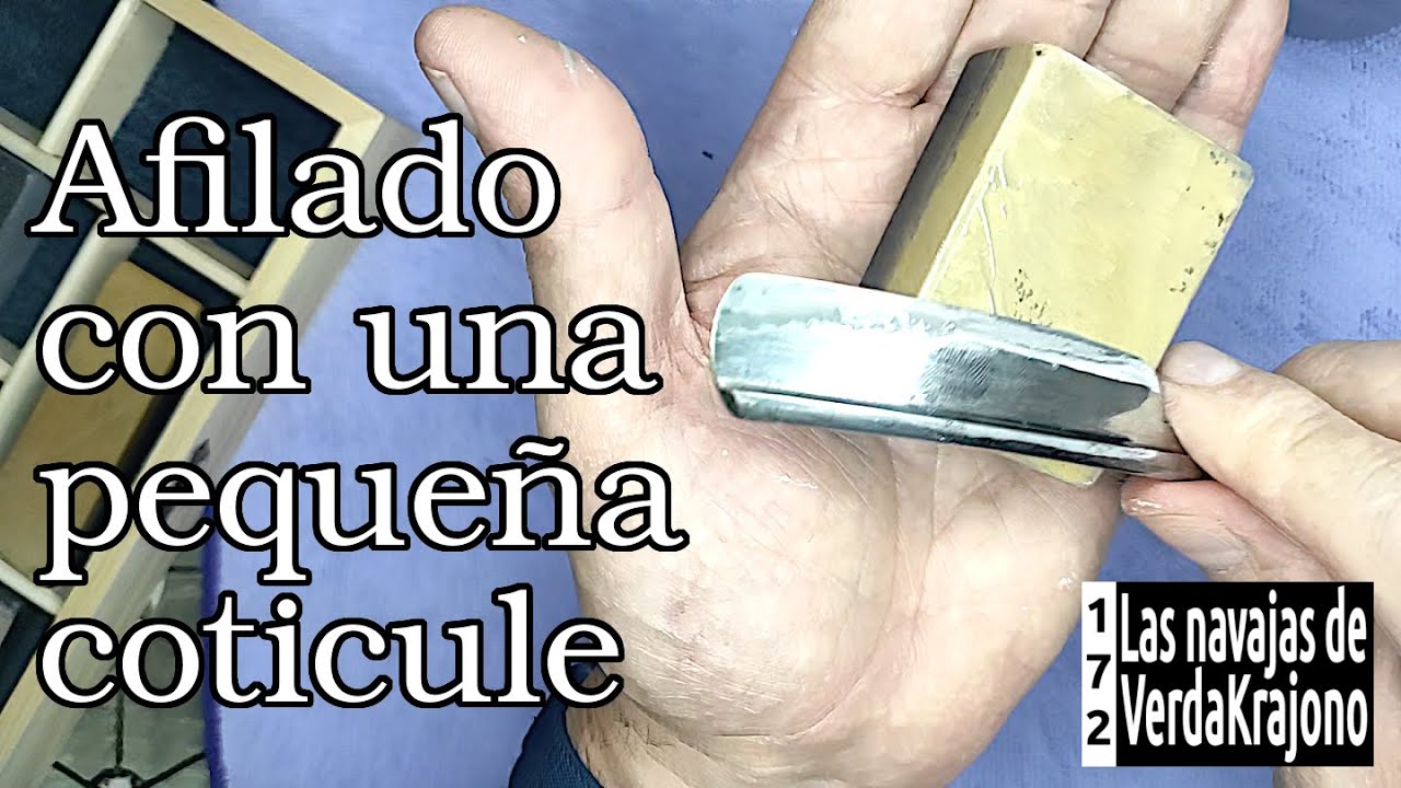 172 - Afilado con pequeña coticule - YouTube