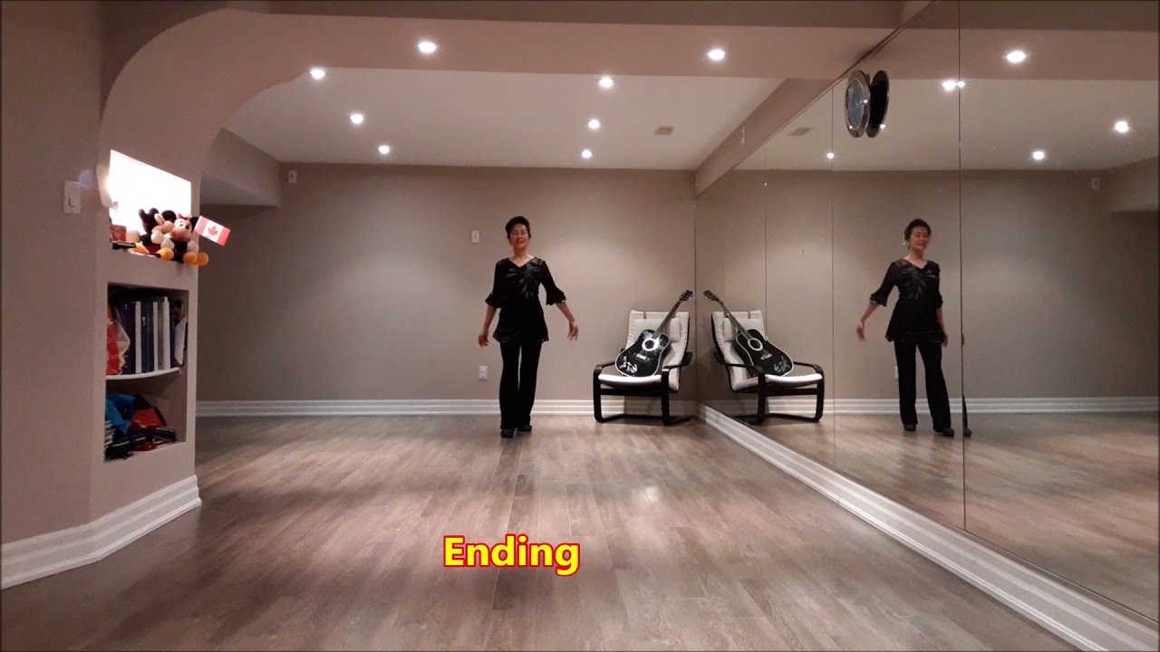 Goodbye Yellow Brick Road line dance (dance & teach) - YouTube