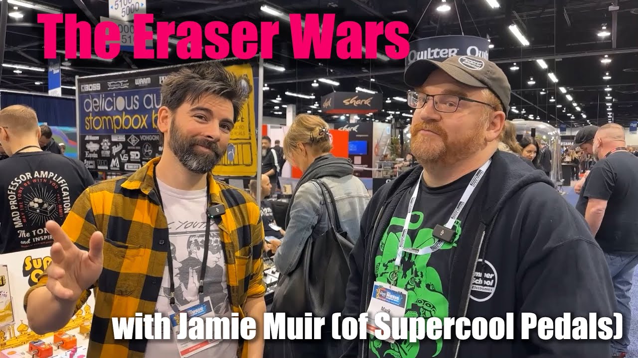 Eraser Wars with Jamie Muir (from Supercool Pedals) - YouTube