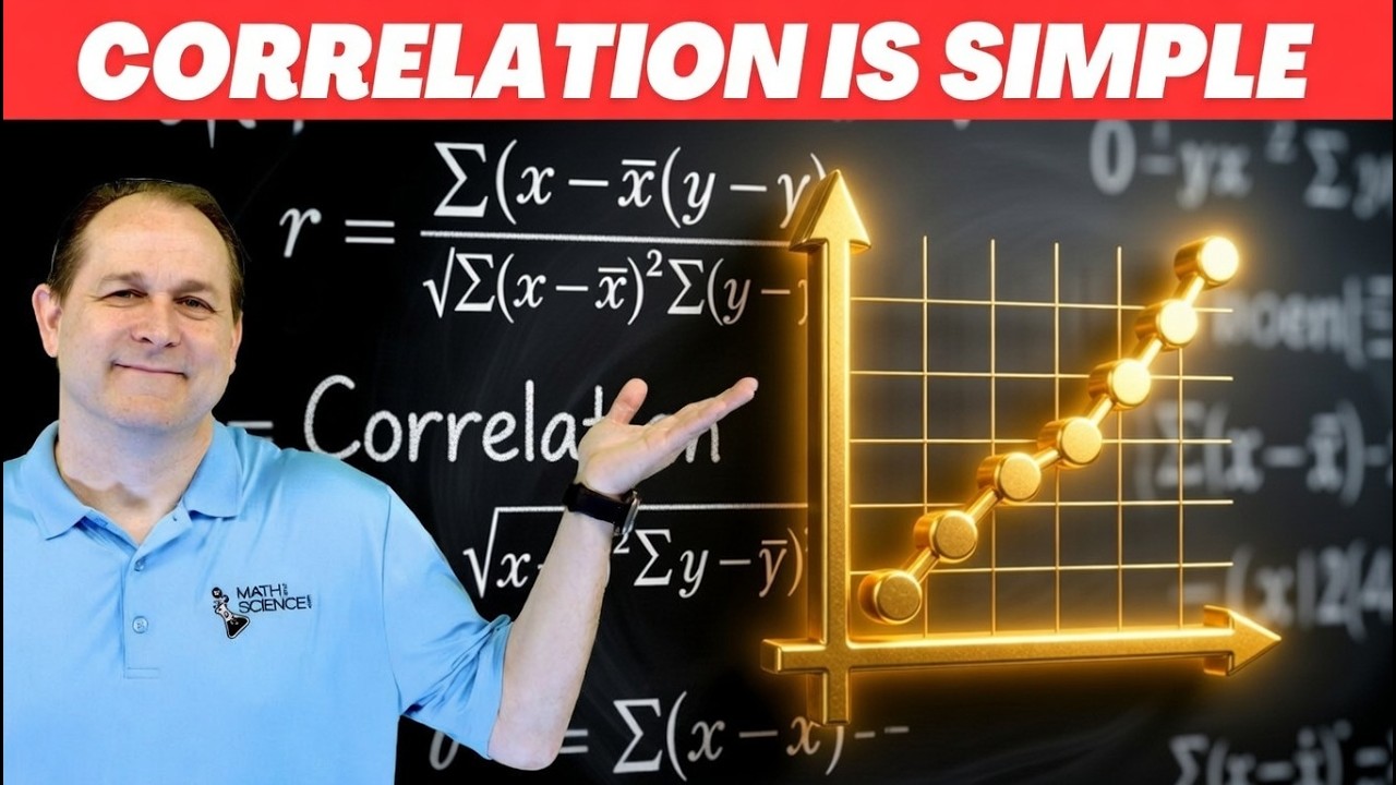 The TRUE Meaning of Correlation in Statistics - YouTube