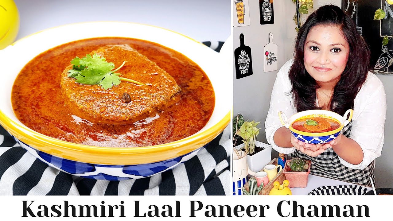 Kashmiri Red Paneer Recipe (No Onion No Garlic) - YouTube