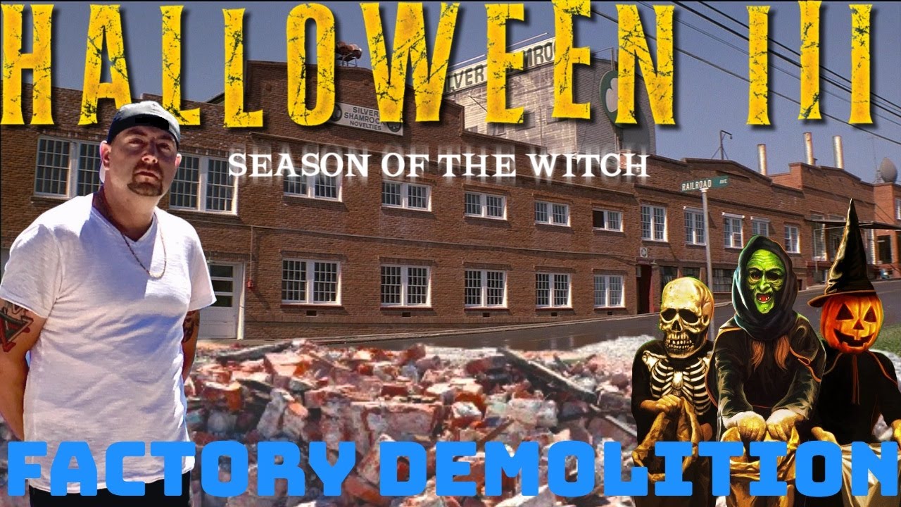 Halloween III Season of the Witch Silver Shamrock Factory Movie ...