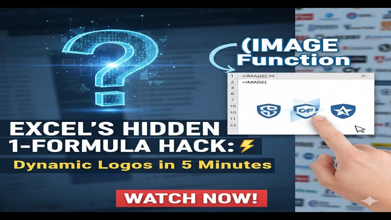 Excel’s Hidden 1-Formula Hack: Dynamic Logos in 5 Minutes (IMAGE ...