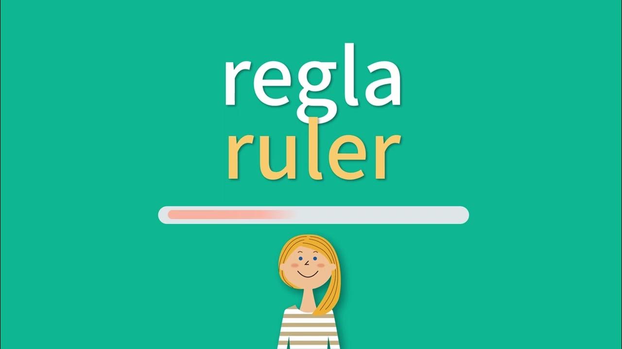 ¿cómo Lo Dices Regla En Inglés Youtube