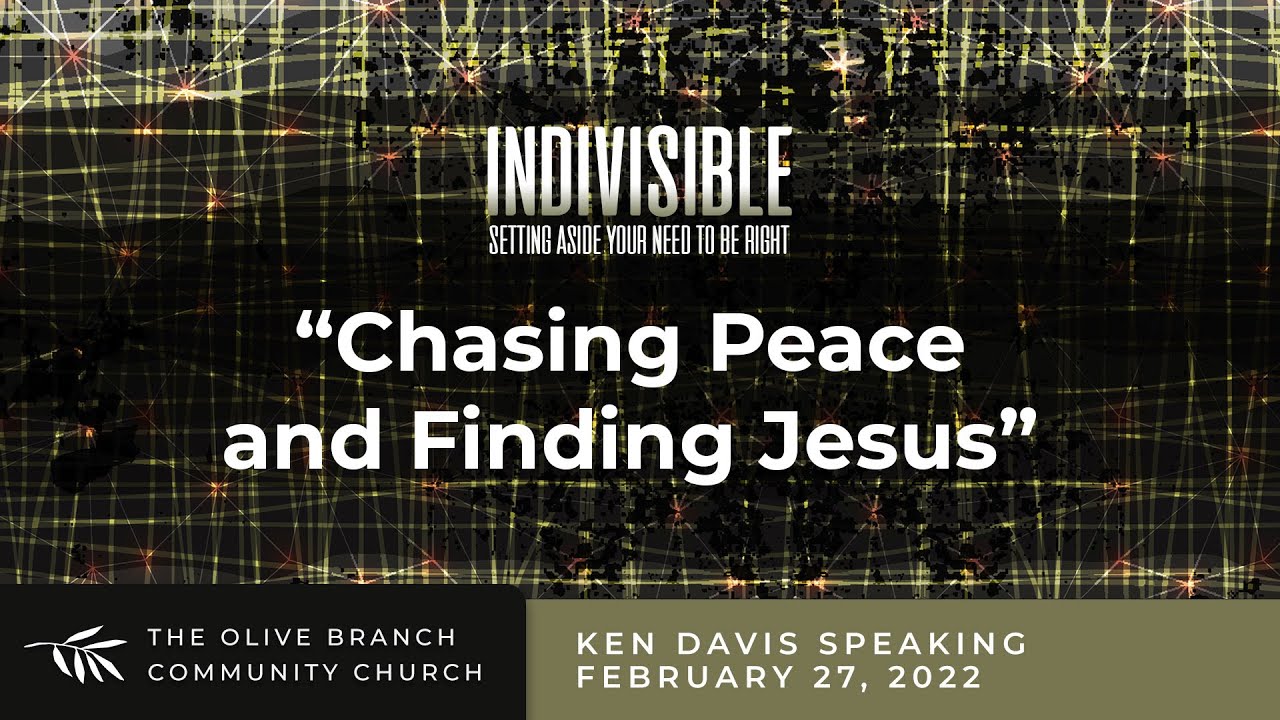 Chasing Peace and Finding Jesus - YouTube