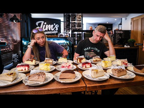 Jims Käsekuchen-Essrekord-Herausforderung mit Max gegen Essen!