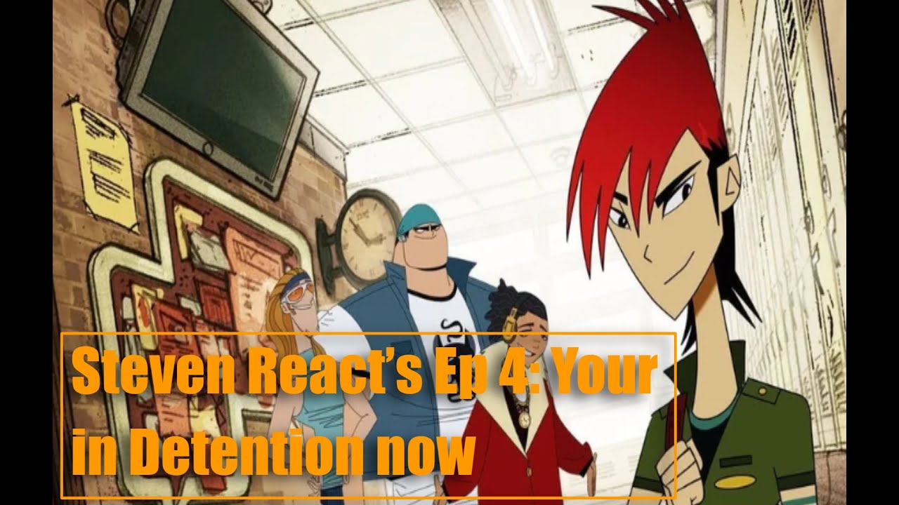 Steven Reacts Eps 4: You're in Detention Now. (Detentionaire Episode 1, 5, 9) - YouTube