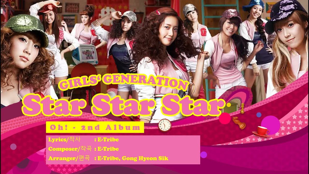 소녀시대 (Girls` Generation) - 별별별 (☆★☆) (Star Star Star) [LYRICS HAN-ROM ...