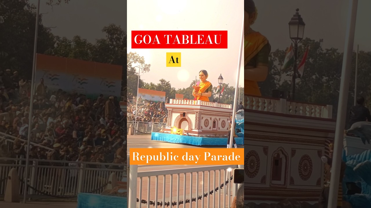 GOA TABLEAU at#republicday2025#army#goa#armylover#trandingshorts#travel ...