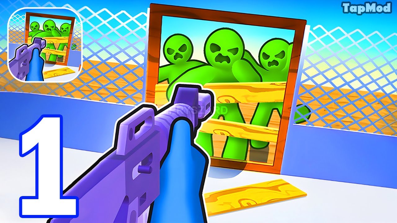 Zombie Defense: War Z Survival - Gameplay Walkthrough Part 1 Stickman Zombie War Army Commander ...