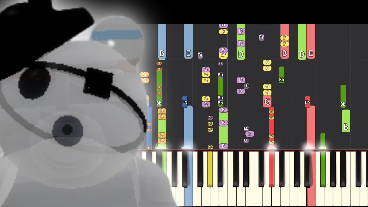 Ghosty Theme - Piano Remix - Piggy Roblox - YouTube