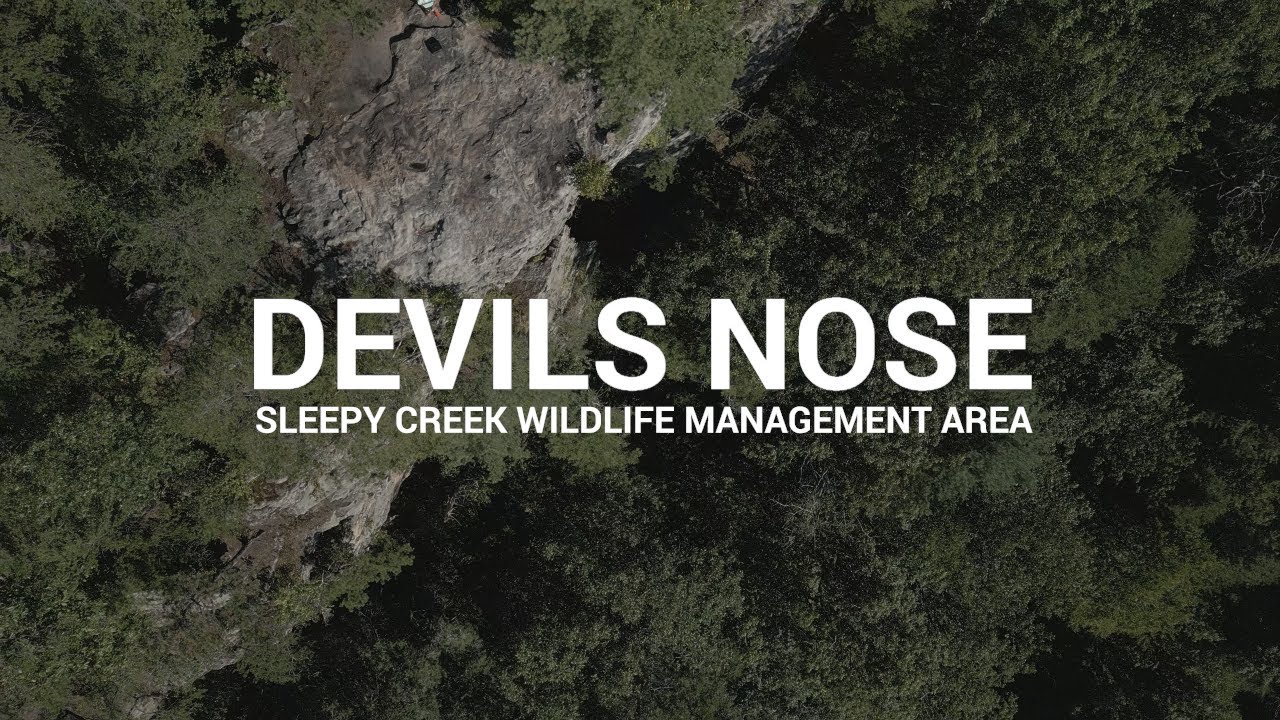Stunning Views of Devils Nose, Sleepy Creek Wildlife Management Area ...