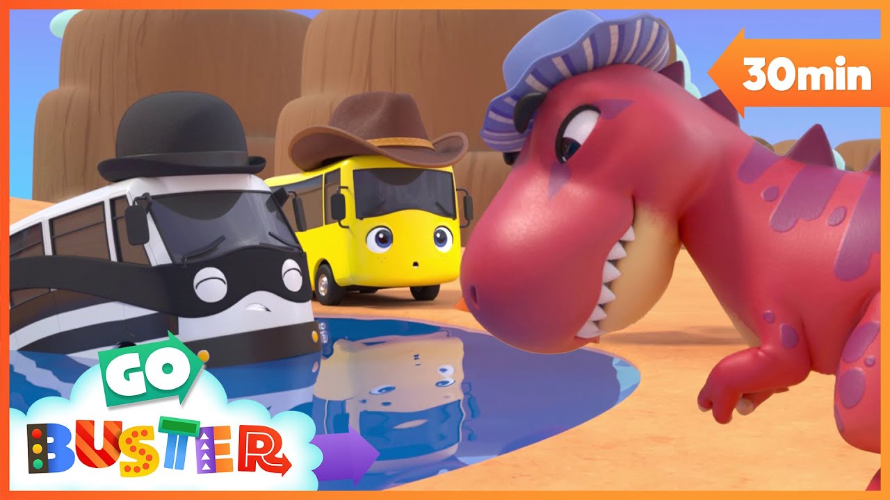 Where Is the Hat🎩 30Min of Go Buster - Bus Cartoons & Kids Stories ...