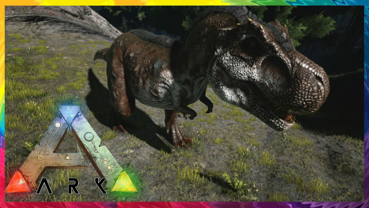 Ark : Survival Evolved [Xbox] - Taming a T-Rex [8] - YouTube
