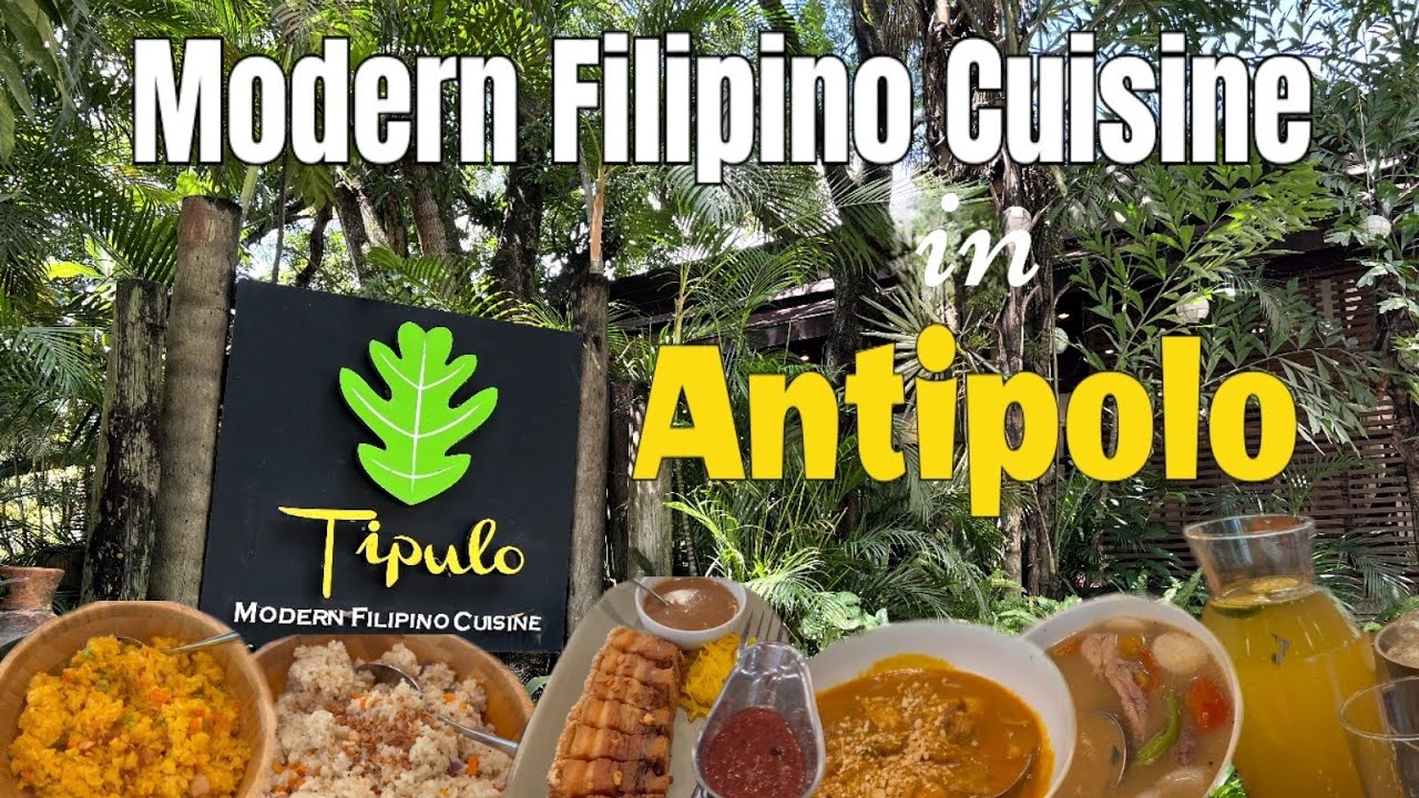 TIPULO - Modern Filipino Cuisine | Antipolo - YouTube