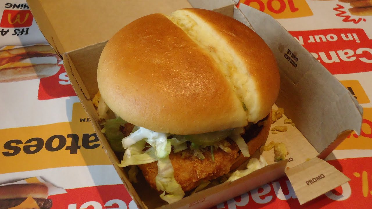 McDonald's | Triple Pickle McCrispy | Review - YouTube