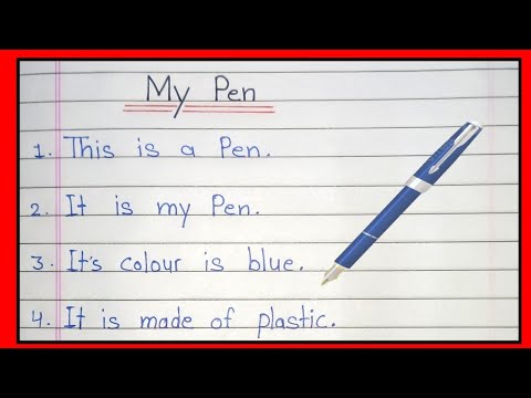 My pen essay in english | Essay on My pen in english | My pen | 10 line ...