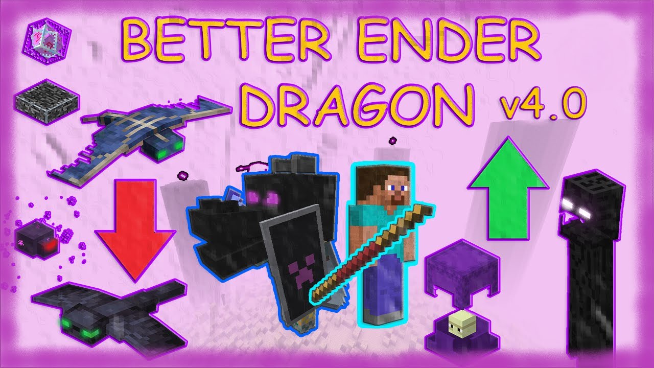 Better Ender Dragon Datapack v4.0 - Minecraft Datapack Update - YouTube