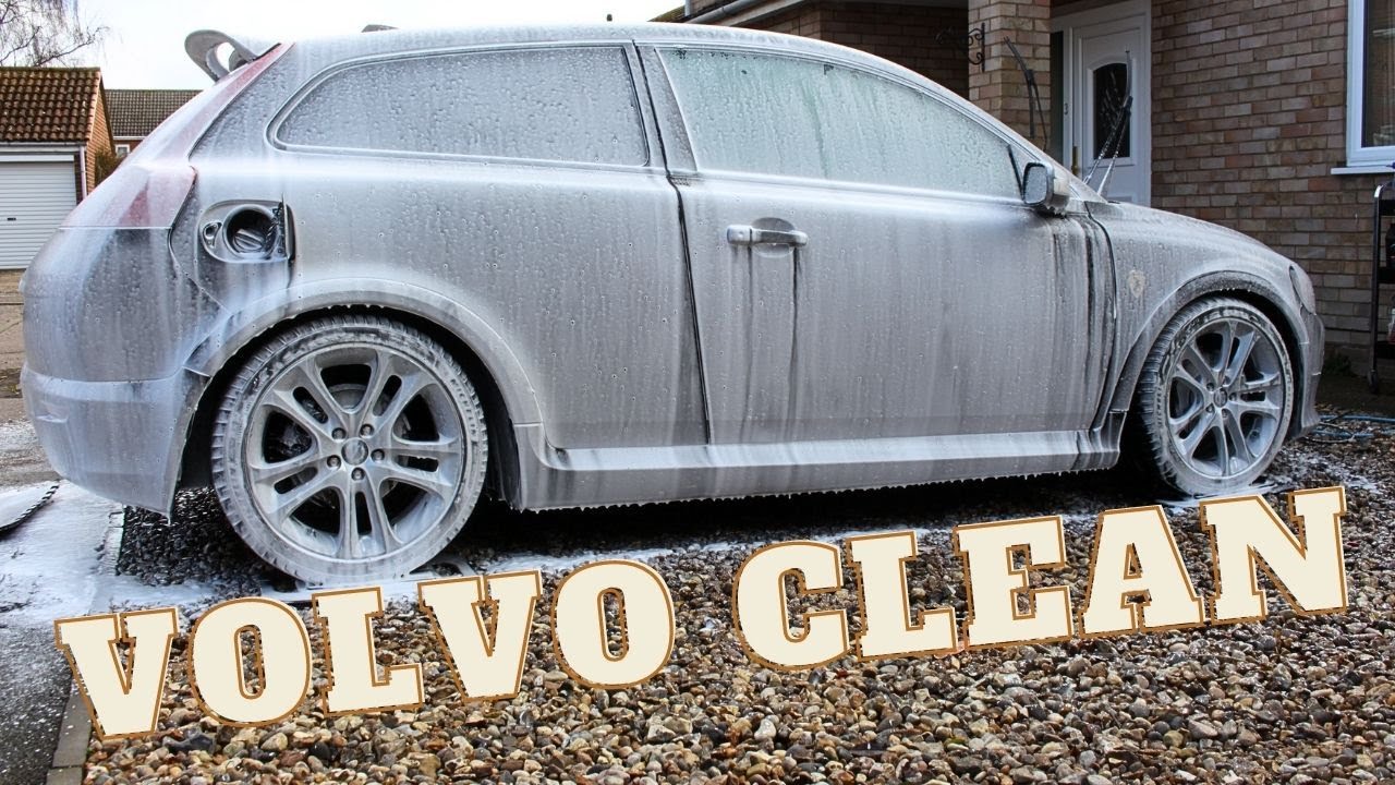 Volvo C30 exterior clean - YouTube
