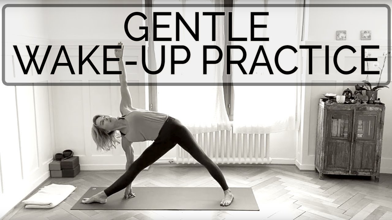 Gentle Wake Up | Beginners and Intermediate | 40 min | Cat de Rham ...