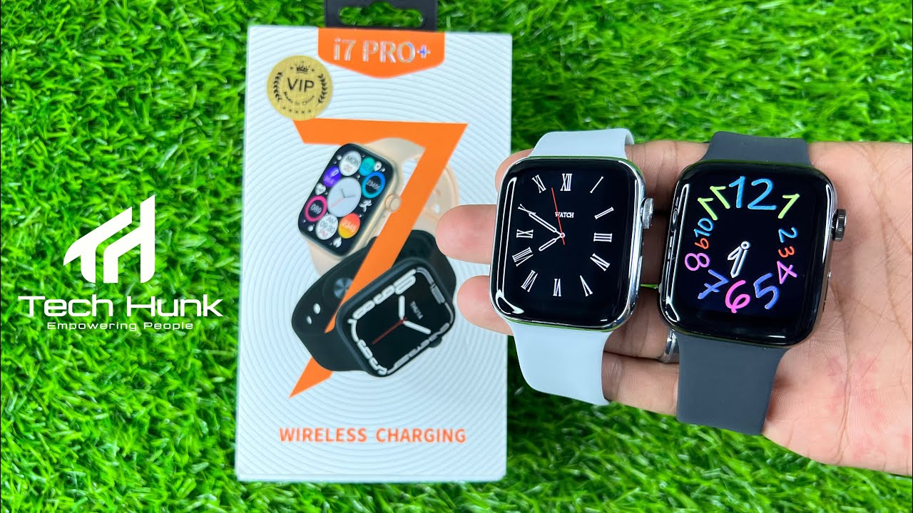 I7 Pro Plus VIP | Sasti Stainless Steel | NFC | Wireless | SmartWatch | Tech Hunk Store - YouTube
