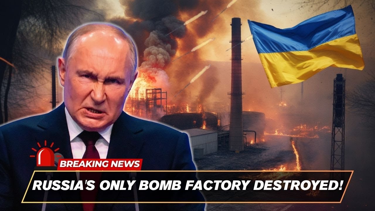 Russia's Only Bomb Factory Destroyed by Ukraine! - YouTube