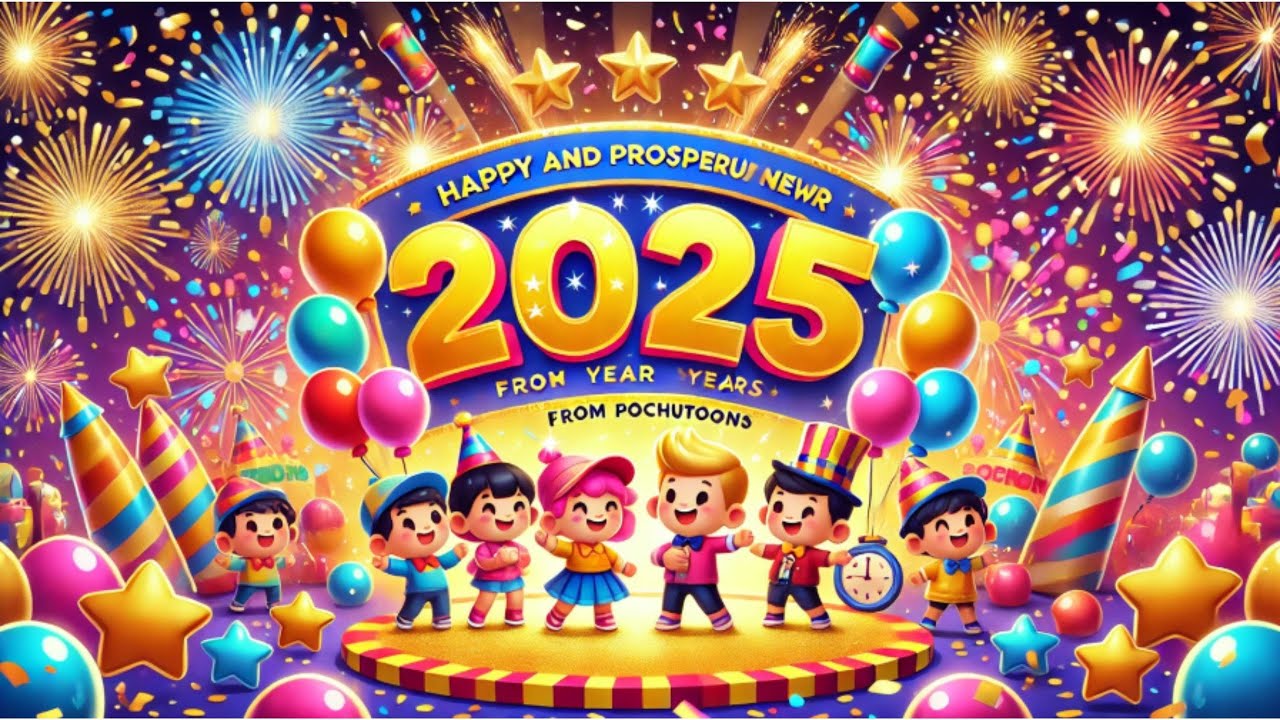 #New Year Kids Party Song,# New Year Kids Song,# New Year 2025, #Part ...
