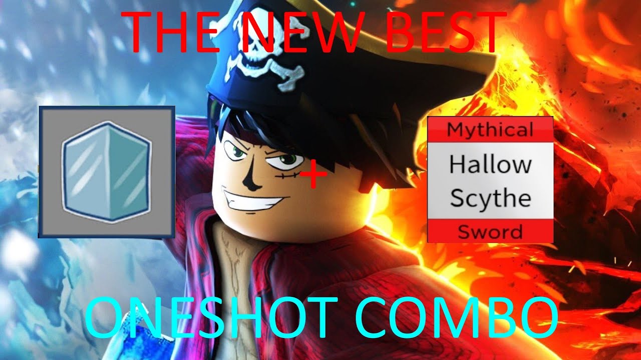The New Best Ice + hallow scythe Combo | Bounty Hunting | Blox Fruits ...