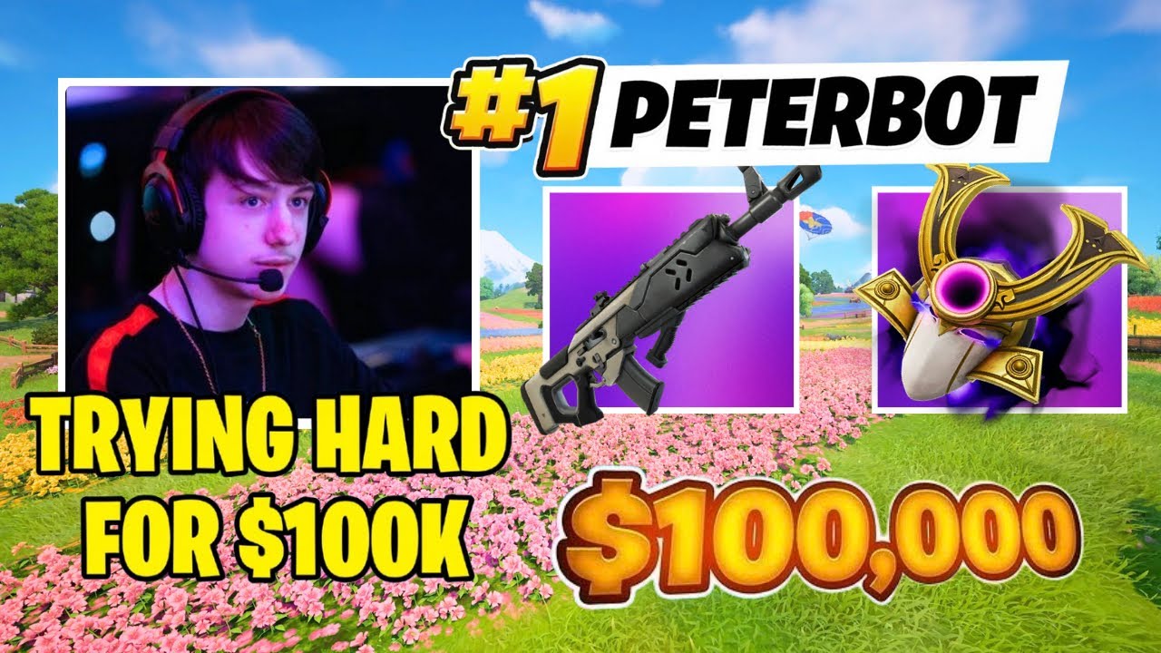 Peterbot Sweats HARD in $100,000 Tournament Showdown - YouTube