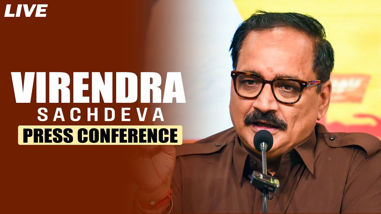 LIVE: Delhi BJP president Virendra Sachdeva holds briefing on ...