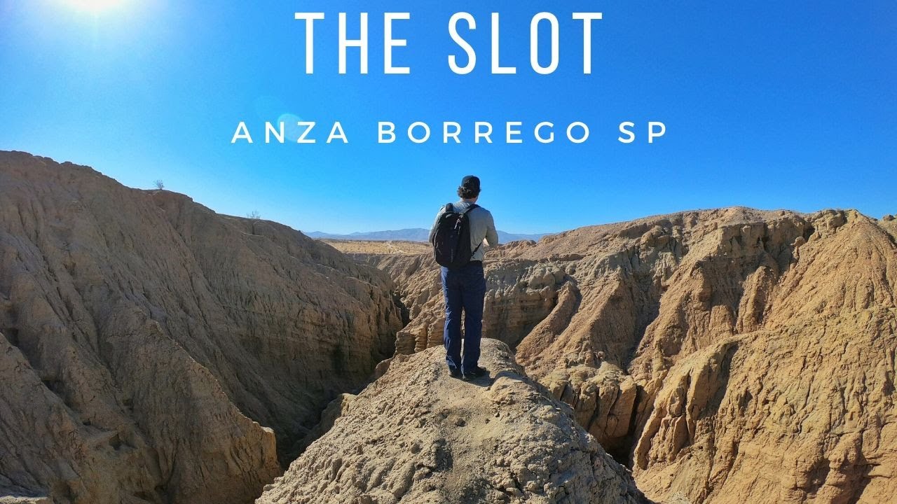 The Slot - a super fun canyon to explore in the Anza Borrego Desert ...
