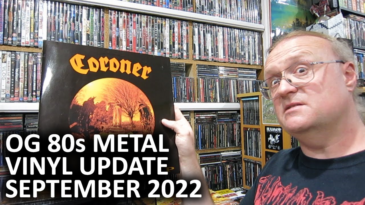 THRASH/HEAVY METAL VINYL Collection Update - September 2022 - YouTube