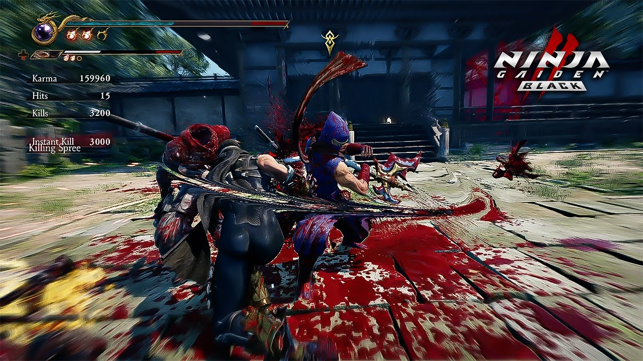 Ninja Gaiden 2 Black - first ninja clip - YouTube