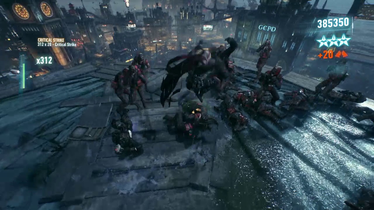BATMAN™: ARKHAM KNIGHT fight - YouTube