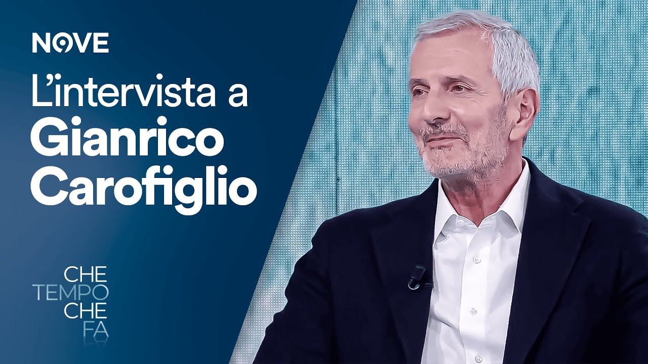 L'intervista a Gianrico Carofiglio | Che tempo che fa - YouTube
