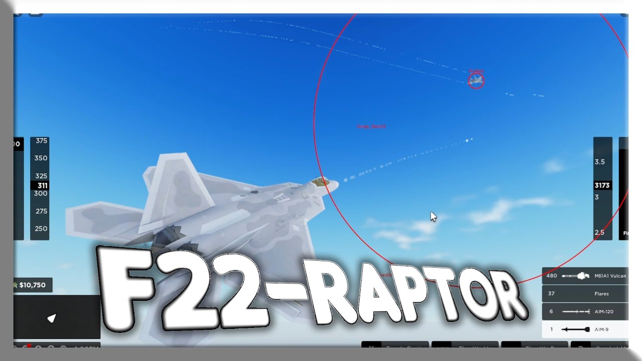Roblox| f-22 raptor, aircraft ccarrier EP2 - YouTube