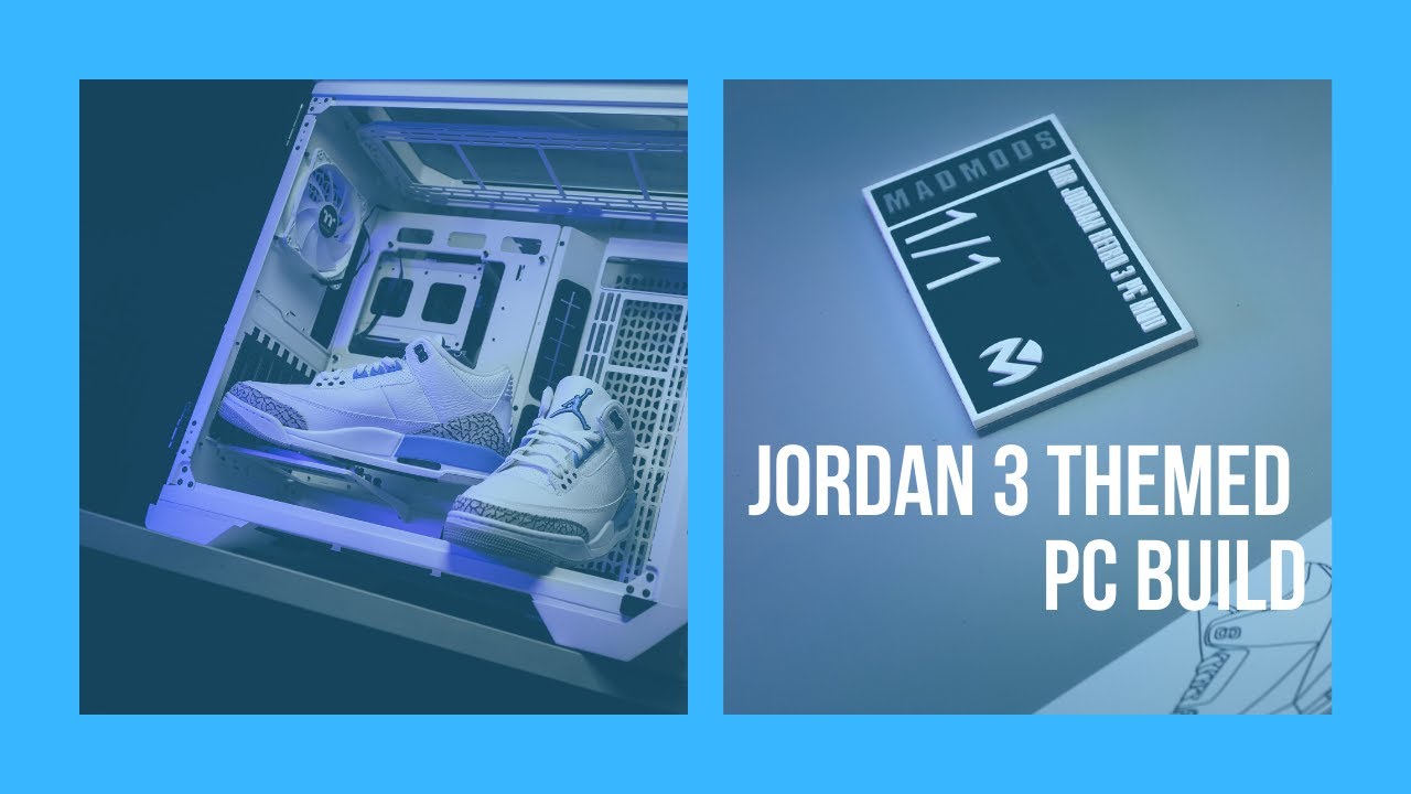 Jordan 3 Themed PC - Thermaltake View 51 Snow (Montage) - YouTube