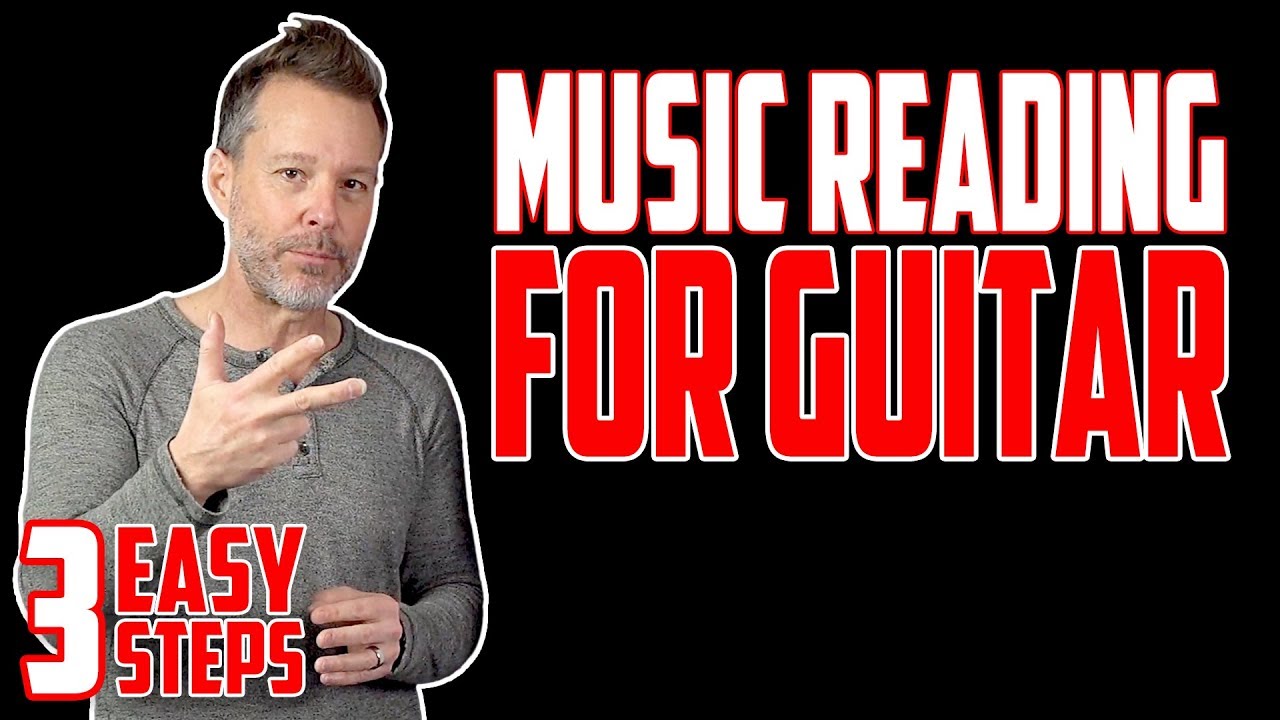Musical Notation in 3 Easy Steps - Music Reading For Guitar 4K - YouTube