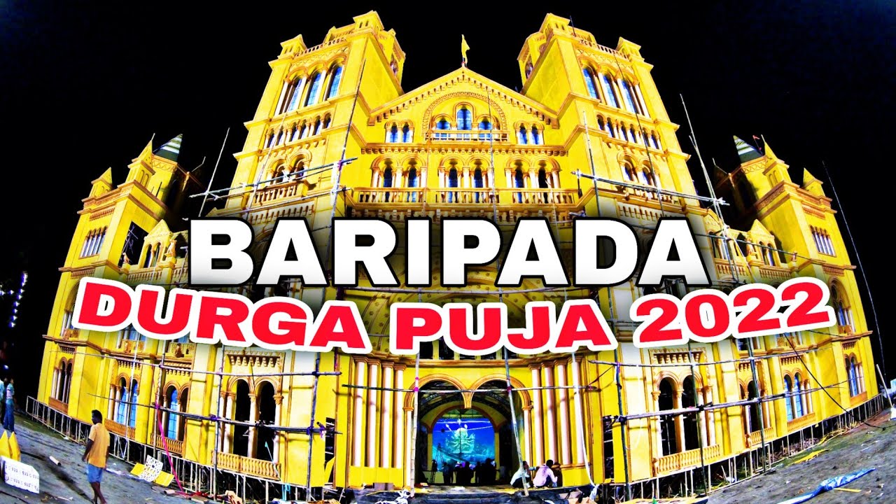 BARIPADA DURGA PUJA 2022 Final Preparations || PANDAL & LIGHTING_| # ...