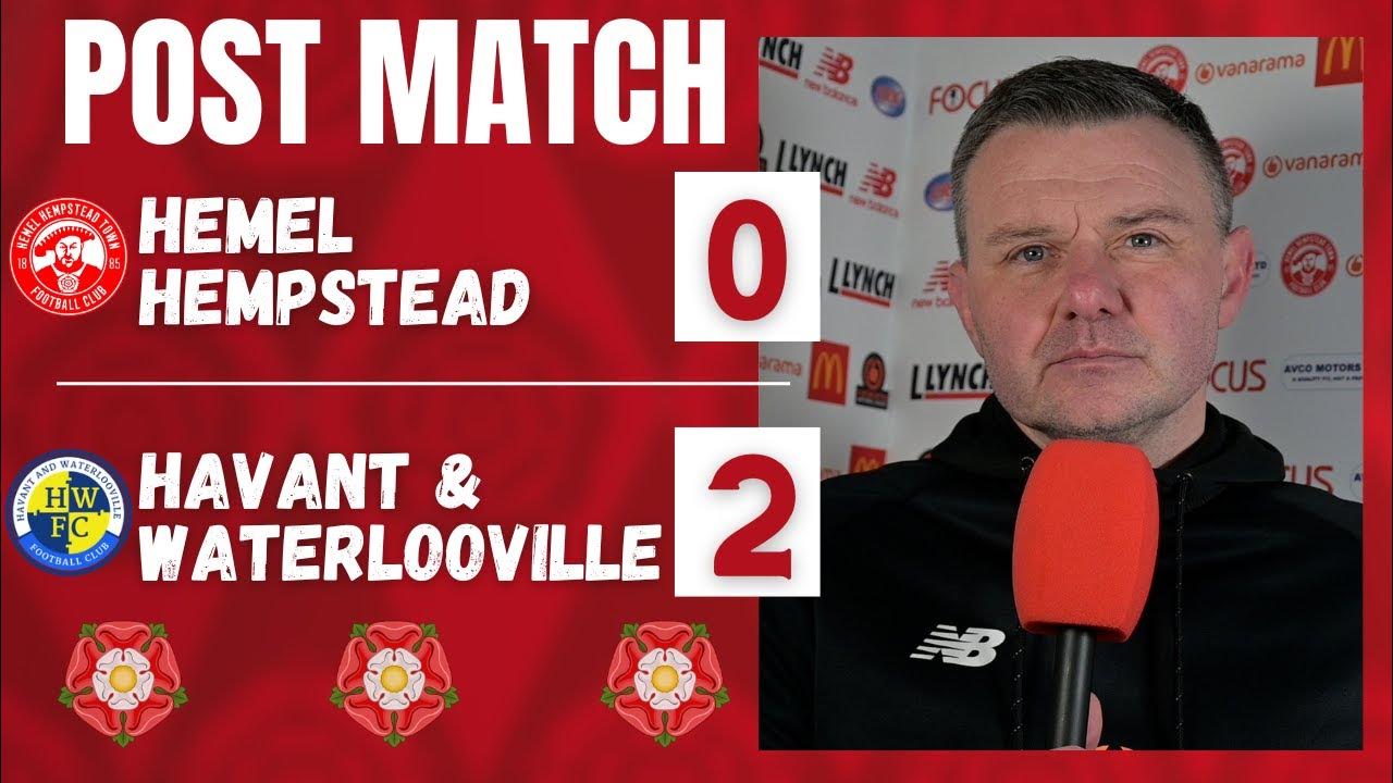 FULL TIME FOCUS | Hemel 0-2 Havant & Waterlooville - YouTube