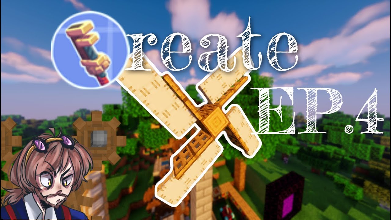 Mi Primer Molino de Viento - Create Mod #4 - YouTube