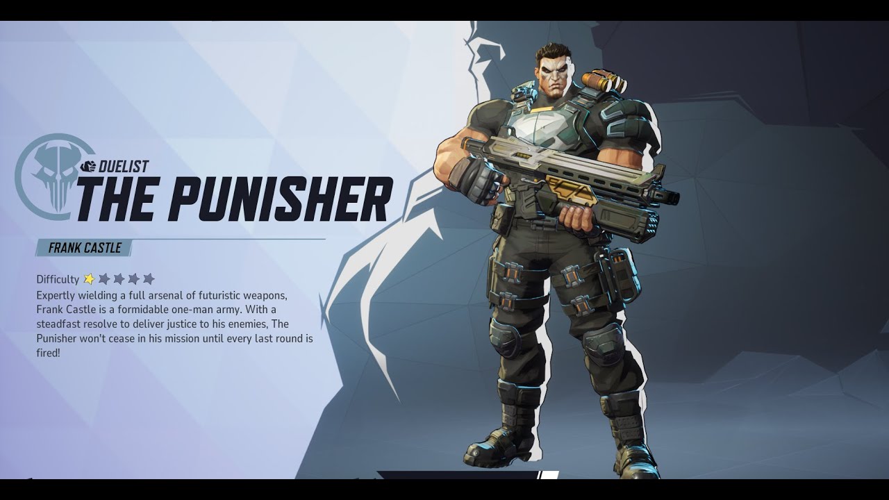 Marvel Rivals Closed Alpha | Punisher Gameplay #1 - YouTube