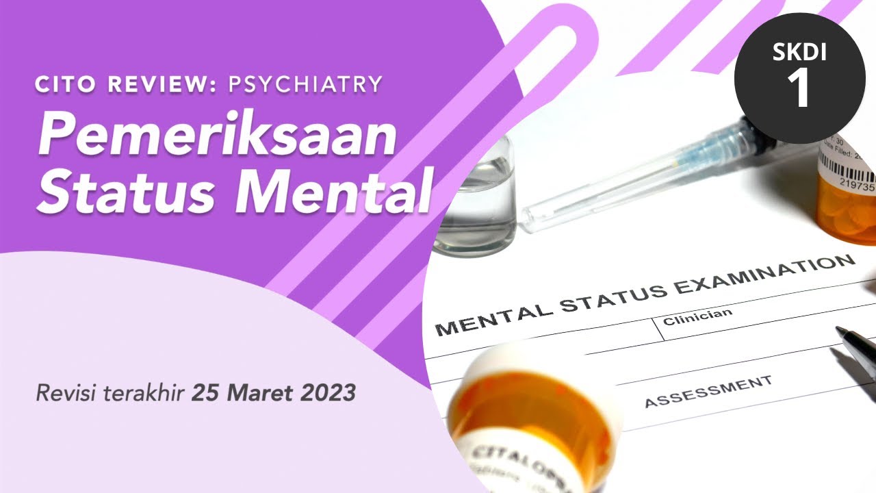 ASEPTIC pada Status Mental Psikiatri - CITO Review - YouTube
