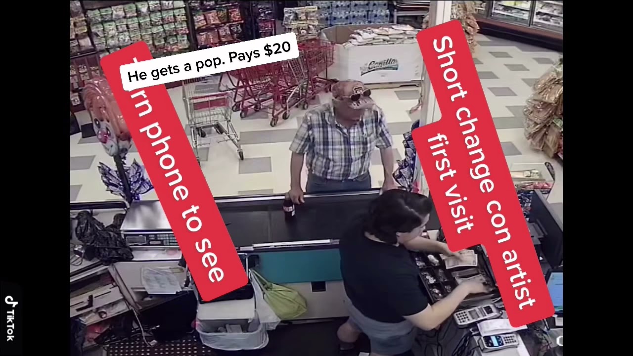 Short Change Artist Gets Away [WatchAndLearn] - YouTube