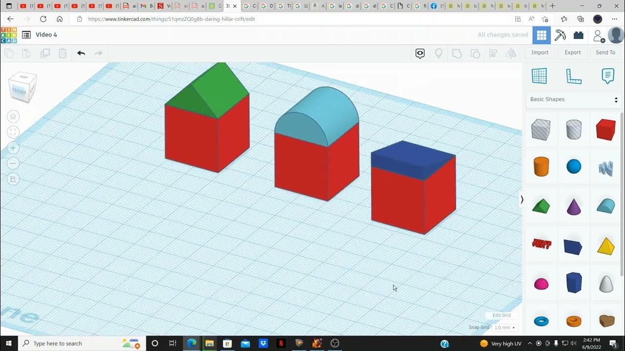 TINKERCAD Video 4: 3D parts and functions - YouTube