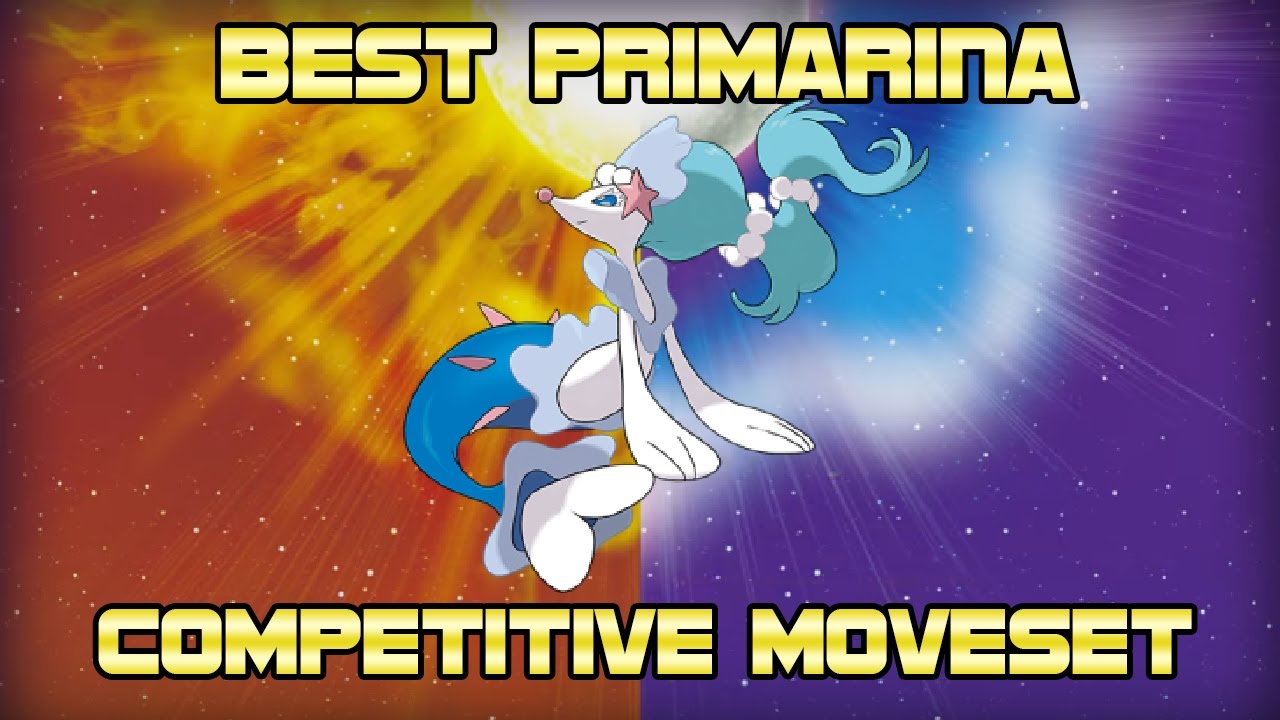 Primarina | Best Competitive Moveset | Pokemon Sun and Moon Guide - YouTube